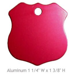 Aluminum LARGE SHIELD Double-sided